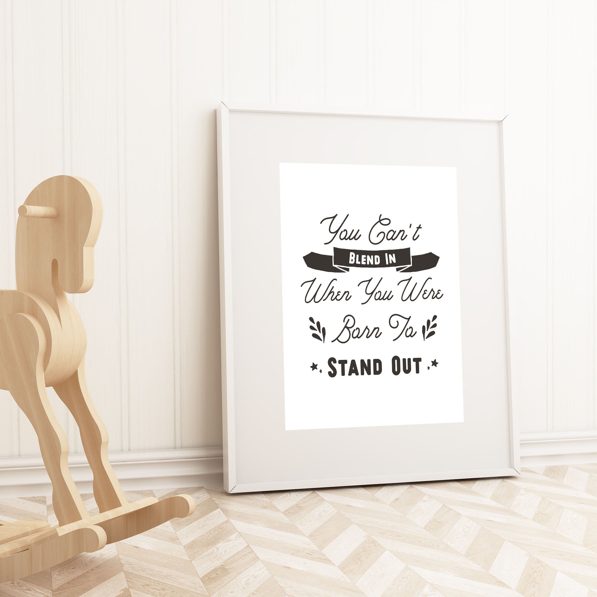 You Can't Blend in When You Were Born to Stand Out, Wonder, Rj Palacio ...