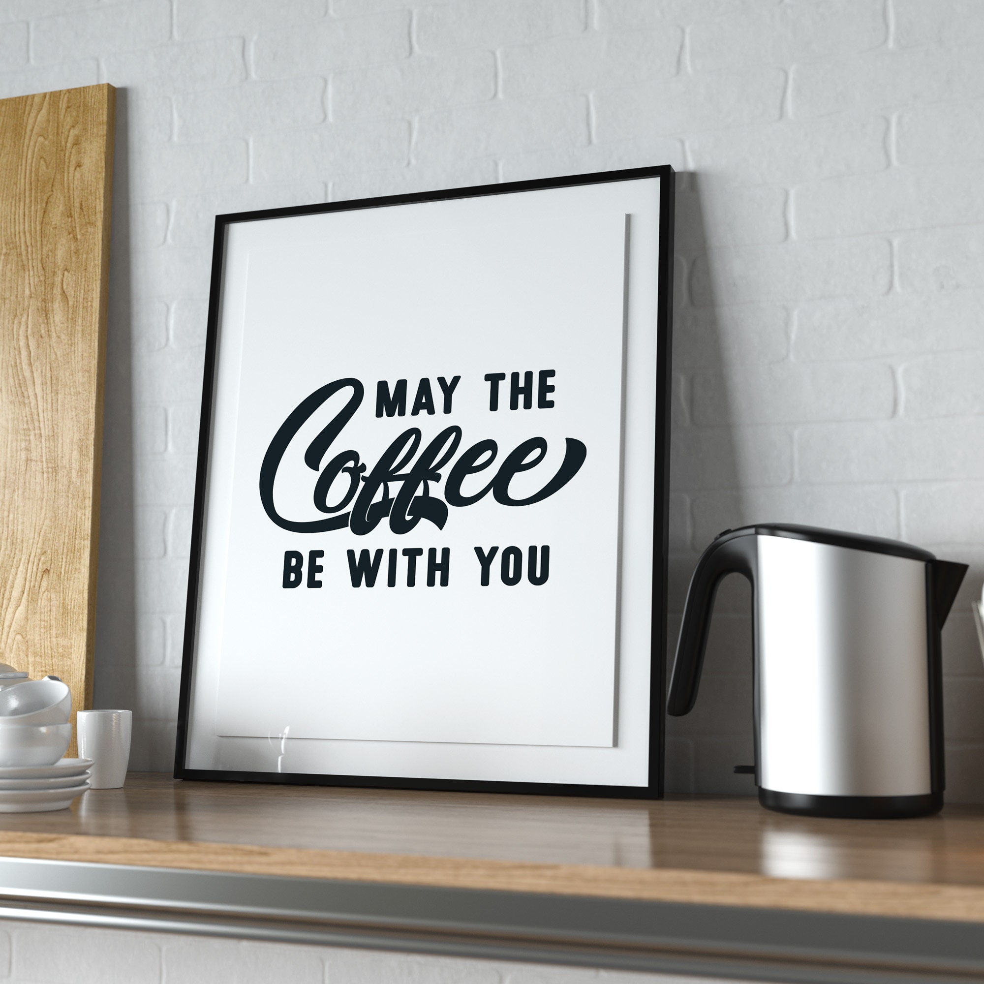May the Coffee, Be With You, Printable, Star, Wars, Day, Coffee Day ...