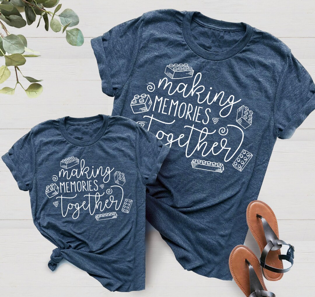Making Memories Together® Building Block Tee | Mommy and Me Shirt ...