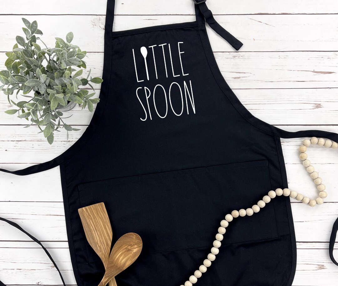 Little Spoon Apron | Cooking Apron | Kitchen Apron | Mom Apron | Many ...