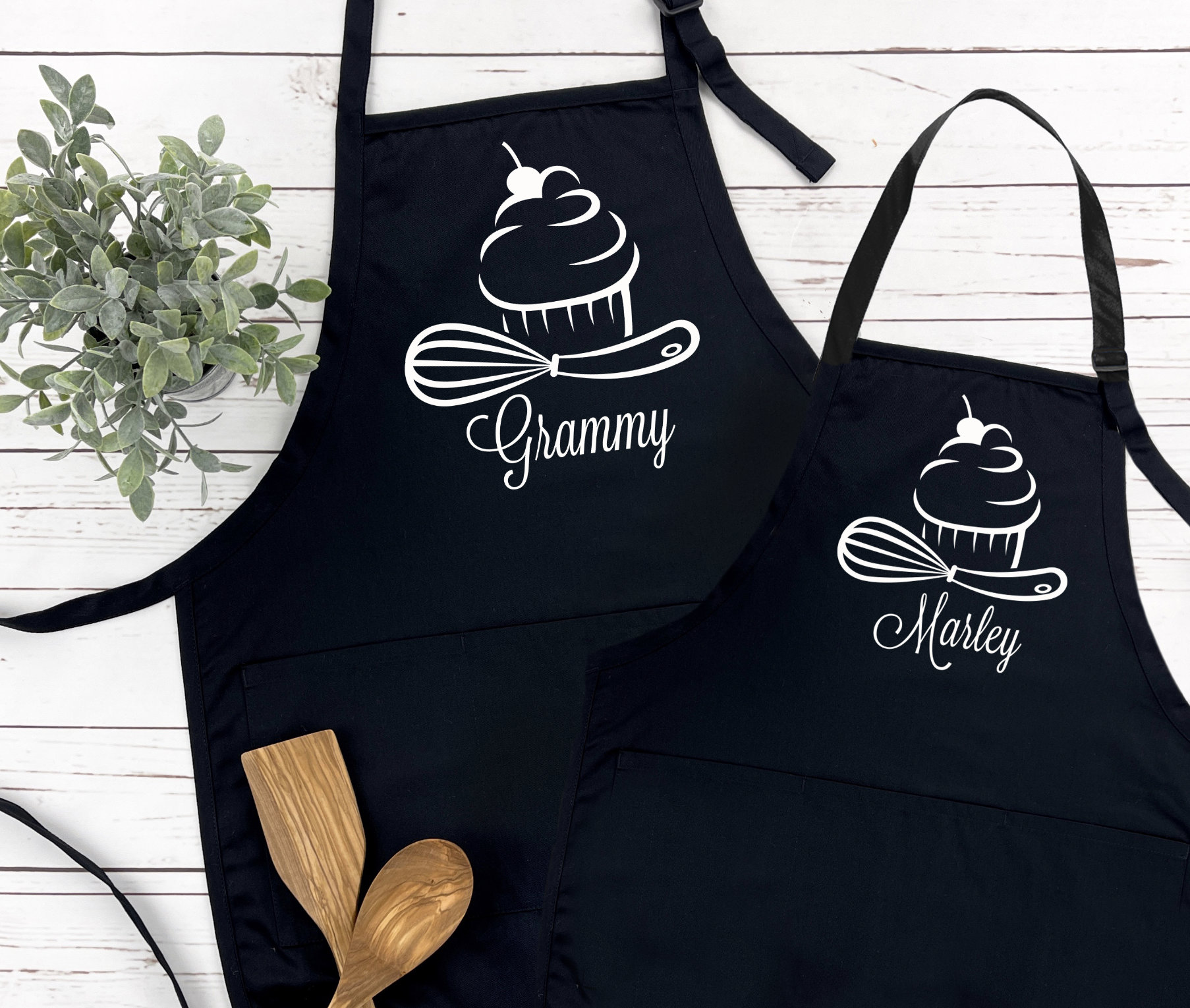 Grammy and Me Apron | Grandma and Me Matching Apron Set | Grandma Apron ...