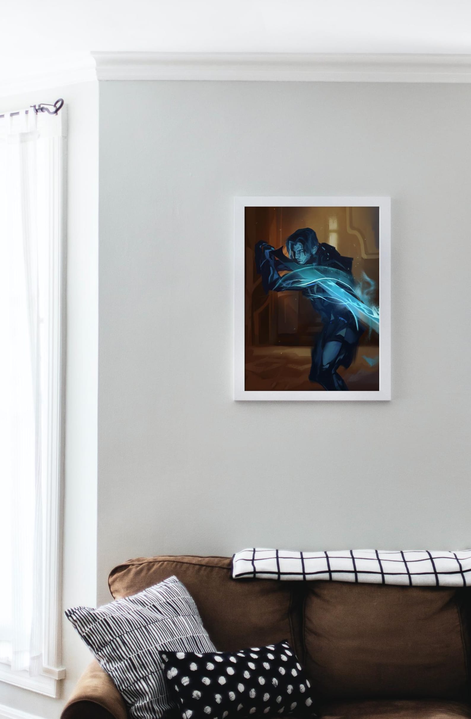 Arthur Nightingale. Warframe Inspired Art Print - Etsy