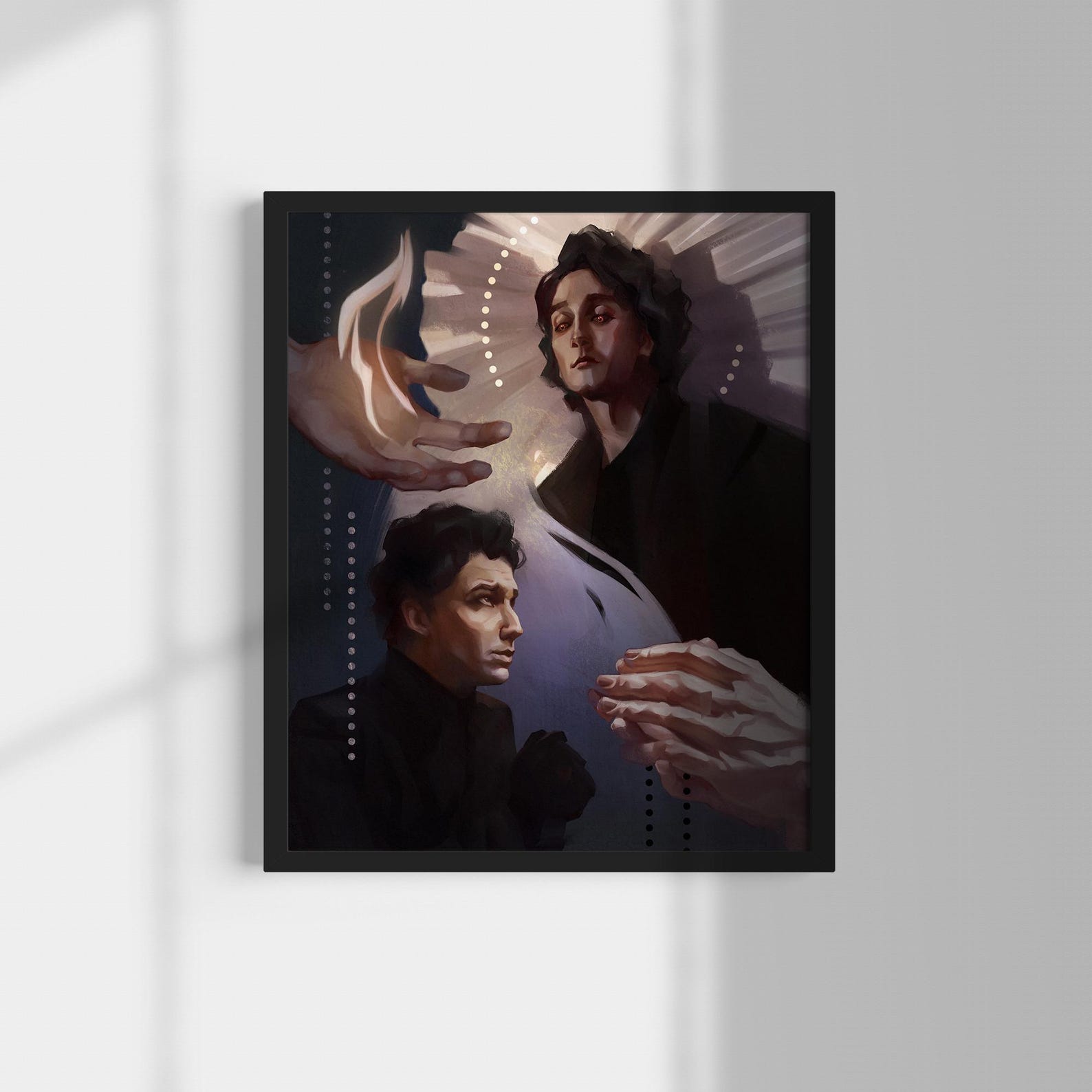 Devil's Minion. Interview With the Vampire, Armand and Daniel Art Print ...