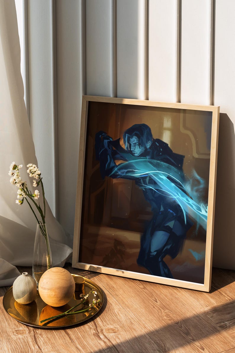 Arthur Nightingale. Warframe Inspired Art Print - Etsy