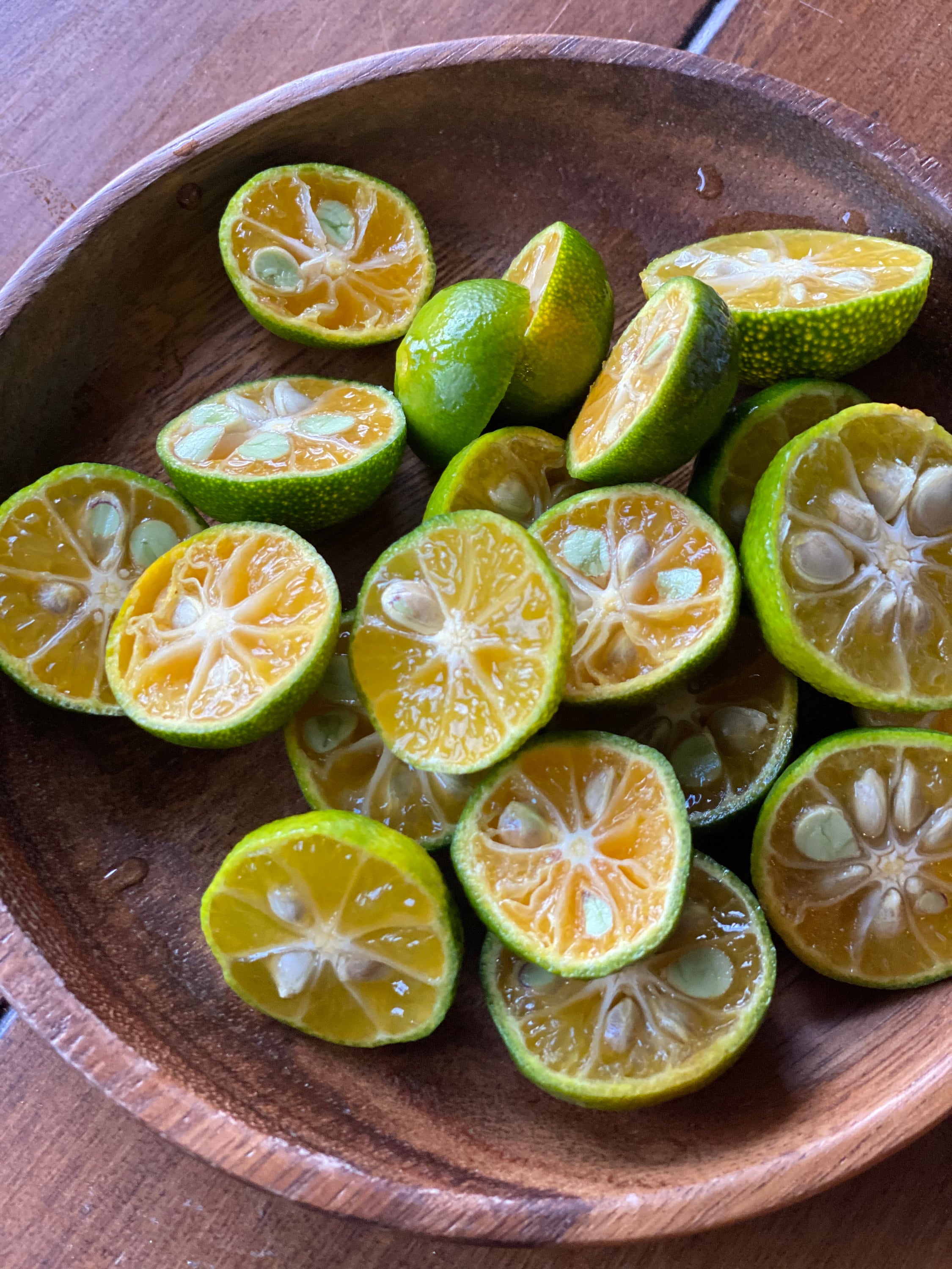 Fresh Okinawan Shikuwasa - Half-pound Naturally Grown on a Small Farm ...