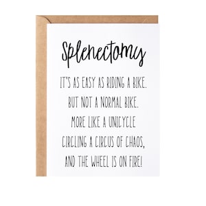splenectomy card