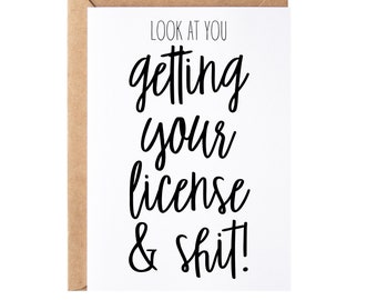 First Time Driver - Etsy