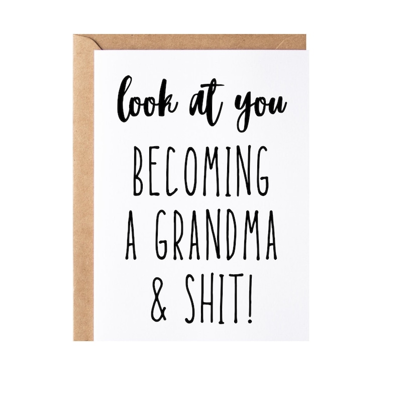 Card for Grandma - Etsy