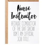 No You Cant Leave Ama You Work Here, Holographic Sticker, Funny Nurse ...