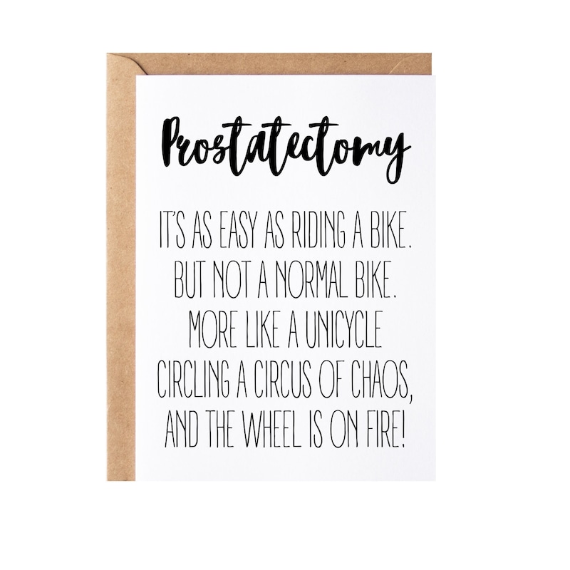 Funny Prostate Card - Etsy