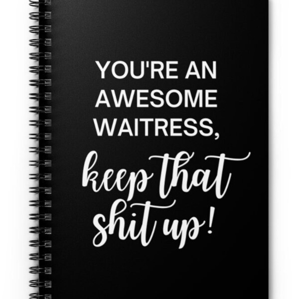 Waitress Thank You - Etsy