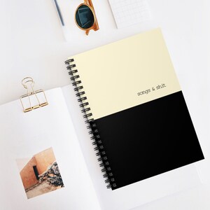 Songwriter Gift Musician Music Gift for Him / Her Songwriting Notebook ...