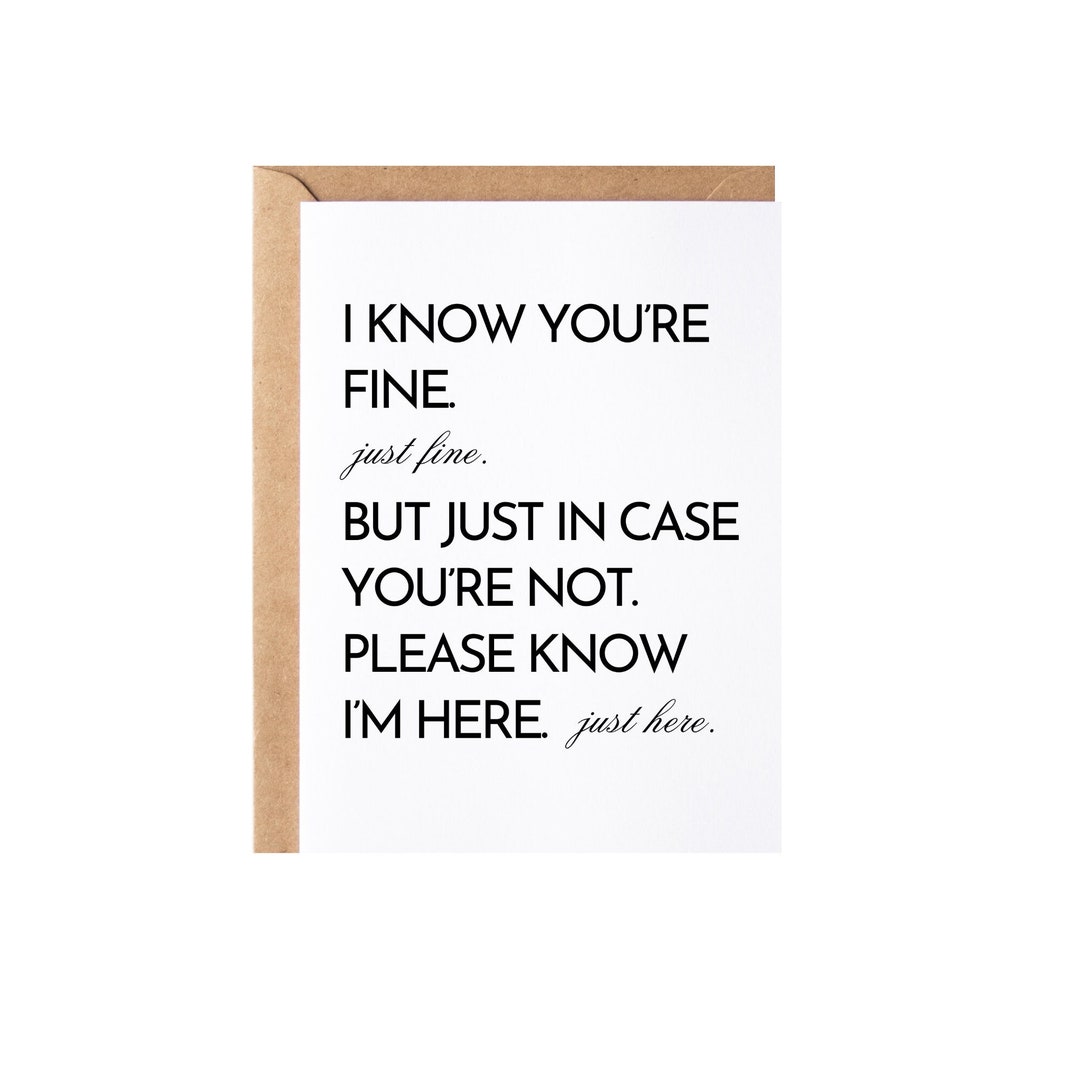 Encouragement Card - Going Through A Hard Time Gift, | Cheer up Best ...