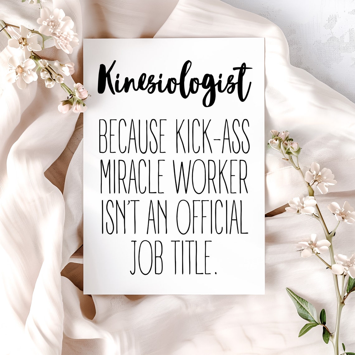 Kinesiologist Gift, Card | Congrats Kinesiology School Student ...