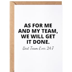 Employee Appreciation Card, Staff Gift | Team Thank You Gift | Welcome ...