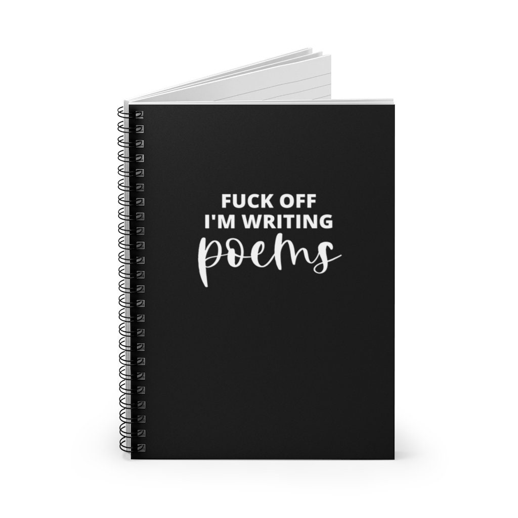 Poet Gift For Poetry Writer Poem Notebook / Journal For Men | Etsy