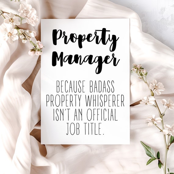 Funny Property Manager Quotes