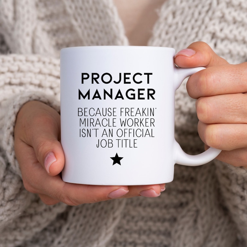 Project Manager Gift Idea Office Project Management Thank You - Etsy