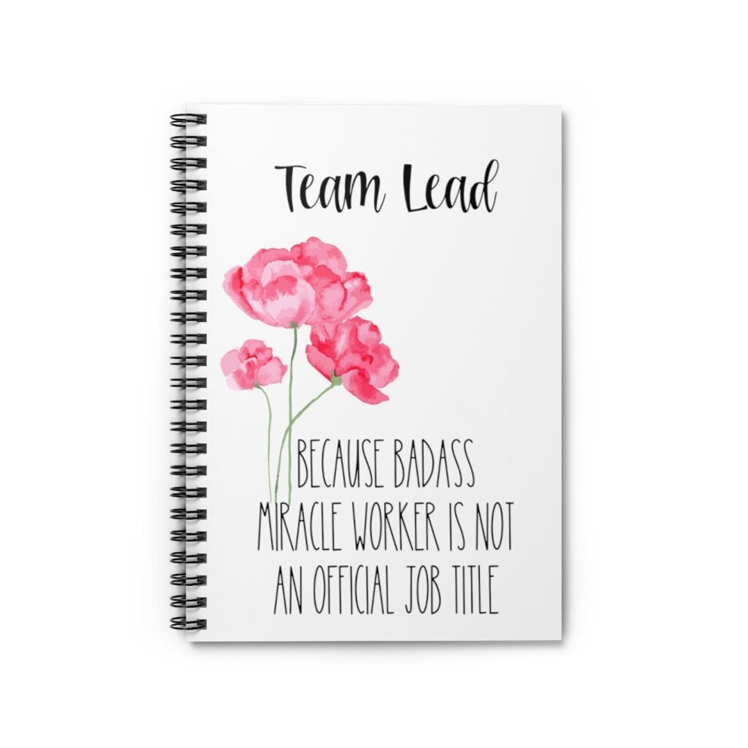 Team Lead Gift for Women Thank You Appreciation Christmas Present Idea ...