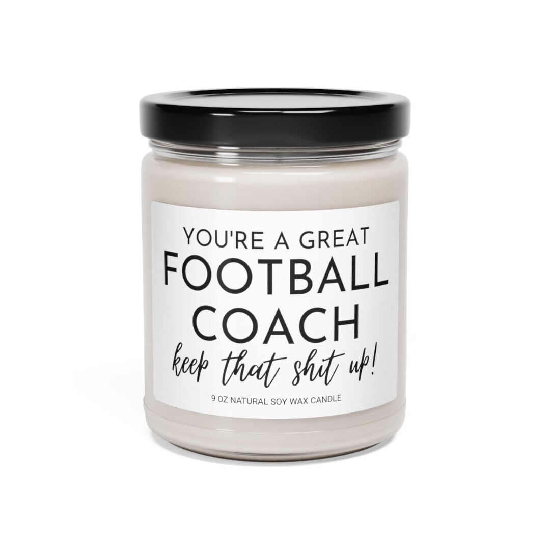 Football Coach Gift Idea , Thank You Appreciation Present for Birthday ...