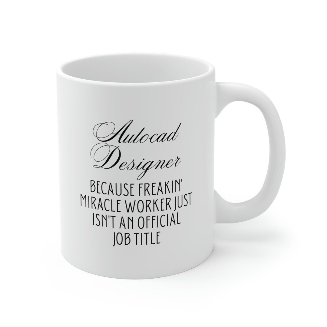 Autocad Designer Gift Idea, Funny Thank You Appreciation Present for ...