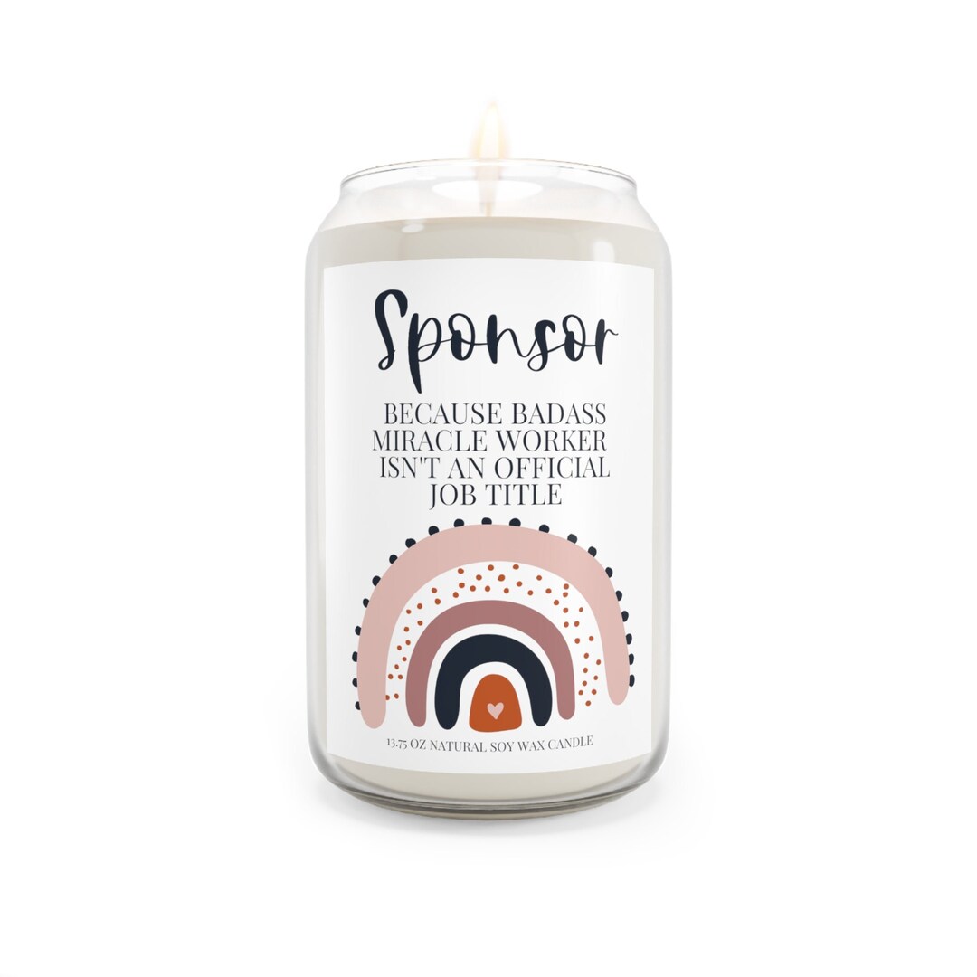 Sponsor Gift Idea Sponsor Confirmation Gift Sponsorship - Etsy