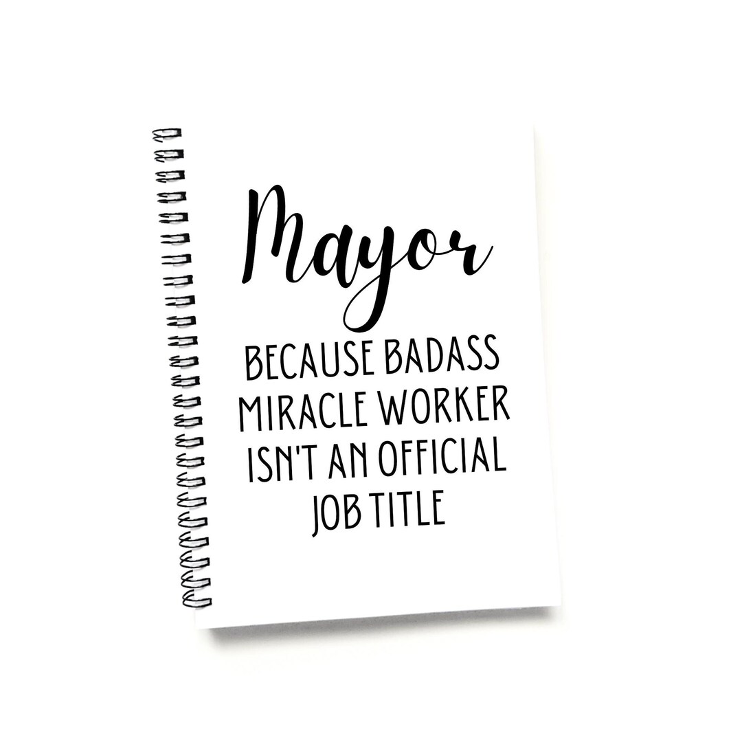 Mayor Gift, Funny Mayor Thank You Present Idea | Mayor Birthday Gift ...