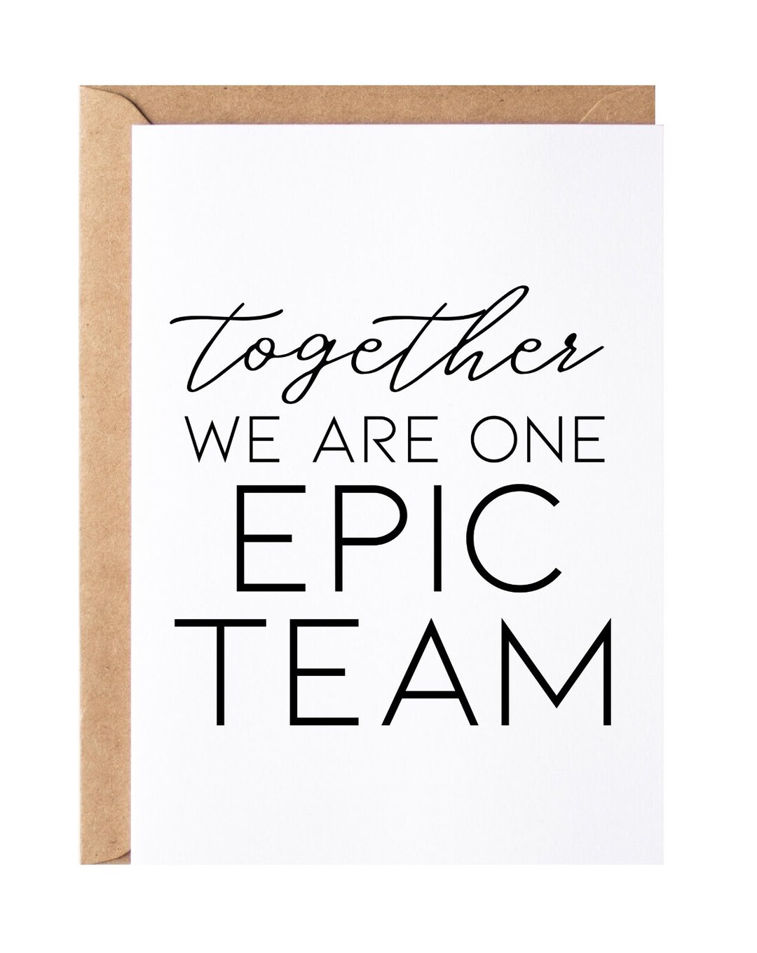 Team Gift, Card | Employee Appreciation Thank You Present Idea ...