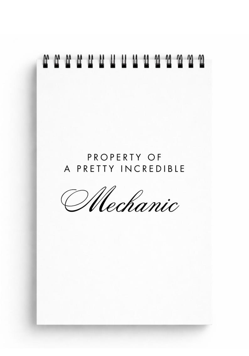 Mechanic Thank You, Birthday, Christmas, Graduation + Job Appreciation ...