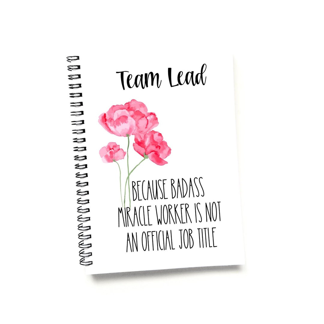 Team Leader Gift Idea, Office Leadership Present, Funny Team Lead ...