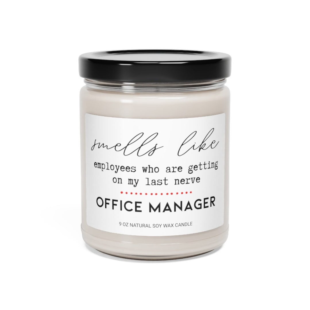 Office Manager Gift Idea for Him, Her Funny Staff Employee Management ...
