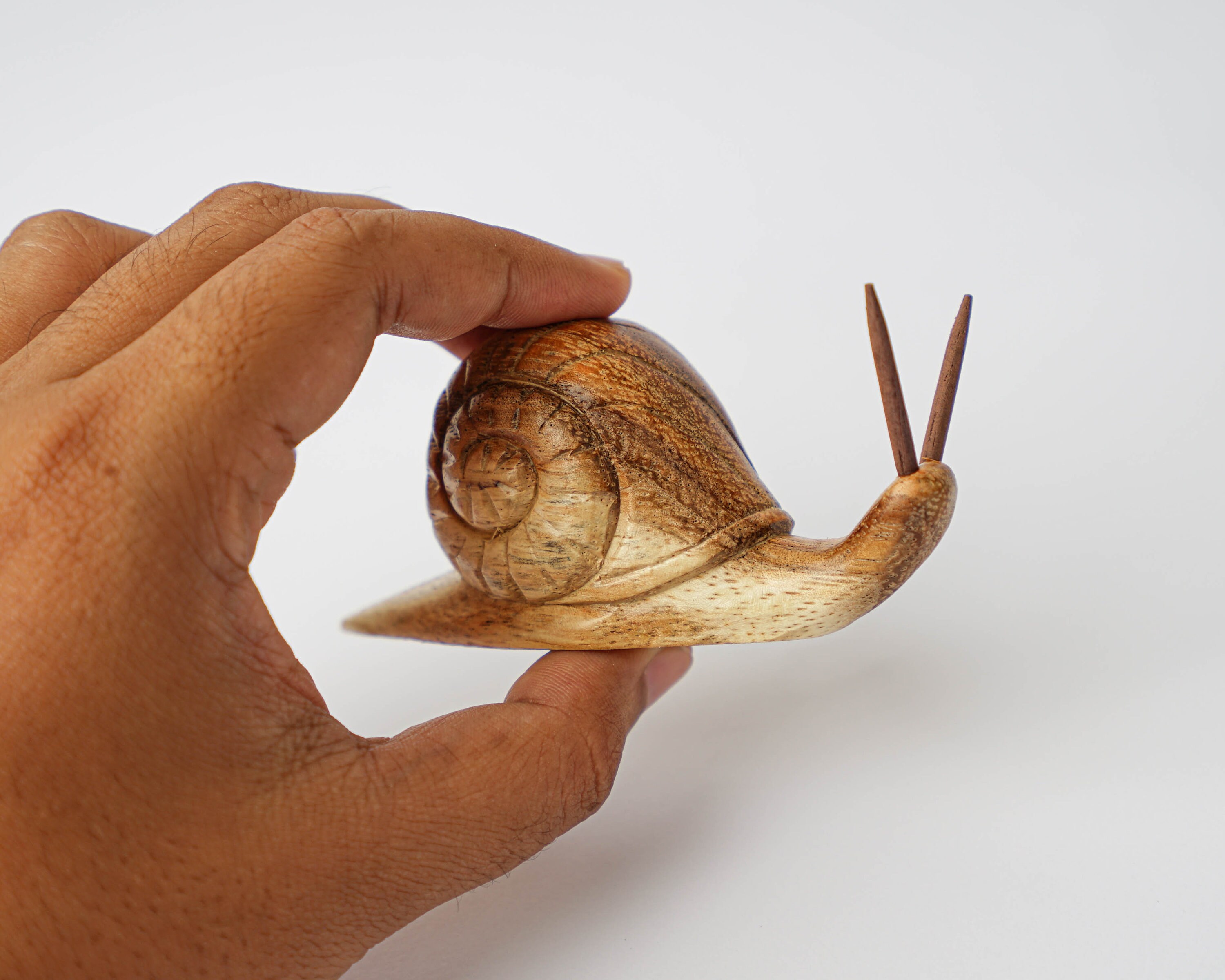 Snail Wooden Carving 2 Inch / 5 Cm Snail Statue Snail | Etsy