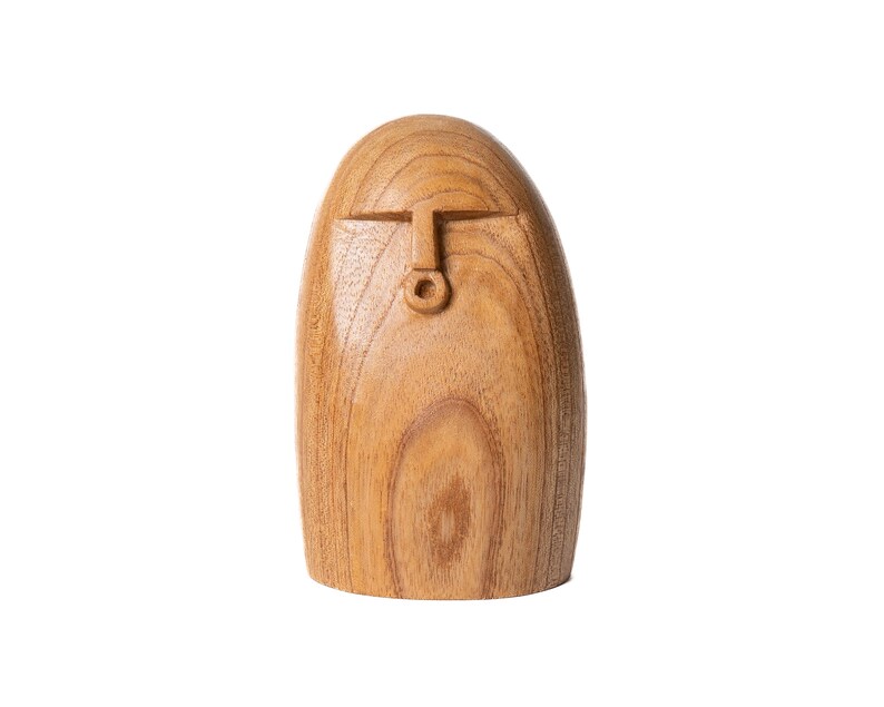 Funny Face, Funny Wood Meme, Wood Face Figurine, Wood Carving, Table ...