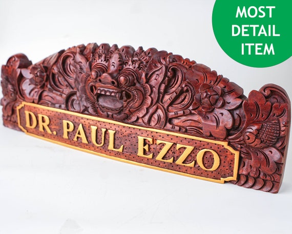 Personalized Name Wood Carving Custom Order Name Sign Name | Etsy