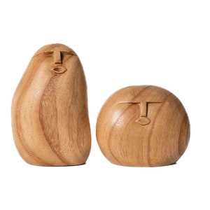 Funny Face, Funny Wood Meme, Wood Face Figurine, Wood Carving, Table ...