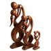 Funny Face, Funny Wood Meme, Wood Face Figurine, Wood Carving, Table ...