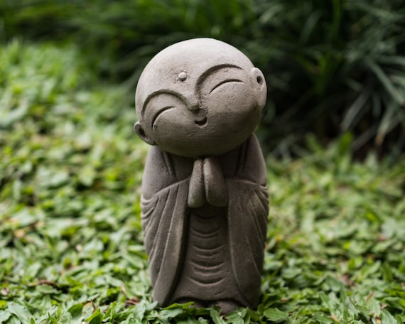 Jizo Statue 9 Inch / 22 Cm Stune Statue Jizo Figurine Jizo - Etsy