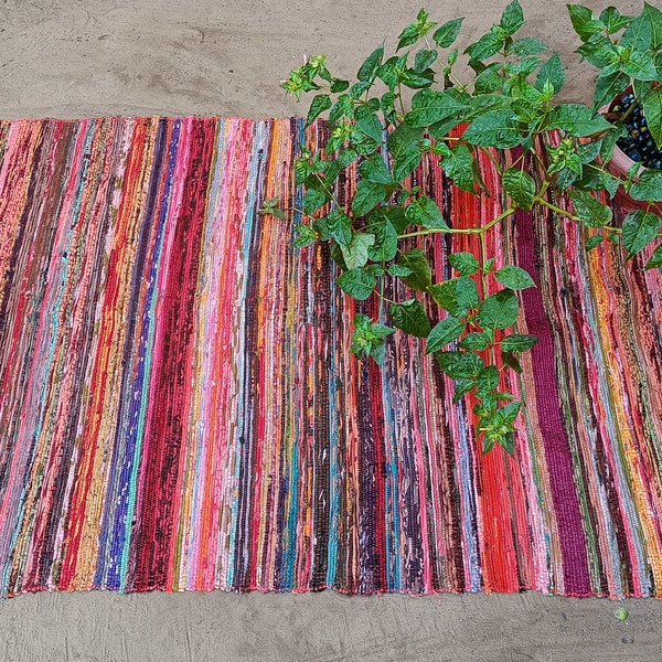 Colorful Braided Rug - Etsy