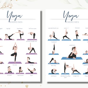 Yoga Exercises Printable, Yoga Poses, Yoga Guide, Yoga Guru, Yoga ...