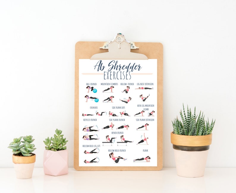 Full Body Exercises, Body Shred Guide, Fitness Exercises, Ab Exercises ...