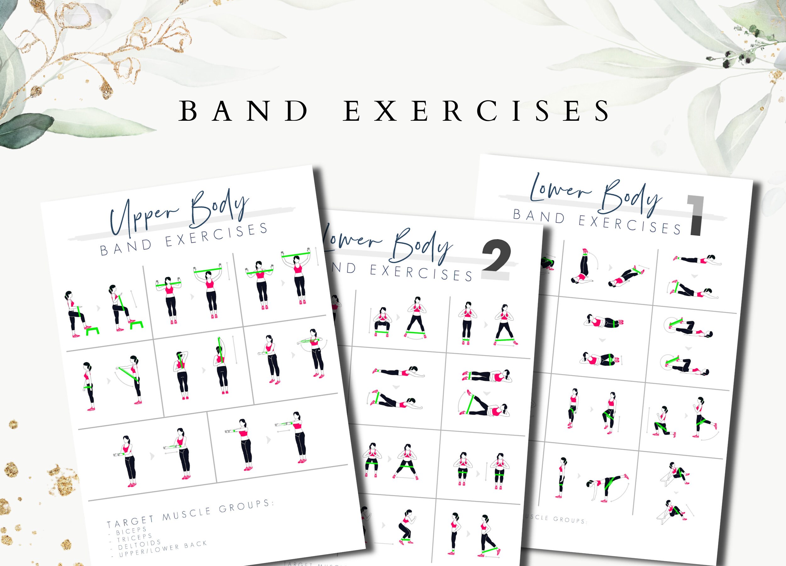 Ultimate Exercise and Fitness Bundle Body Shred Exercises - Etsy