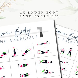 Full Body Band Exercises, Body Shred Guide, Fitness Exercises, Upper ...