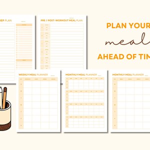Meal Planning & Nutrition Bundle, Meal Planners, Nutritional Guides and ...