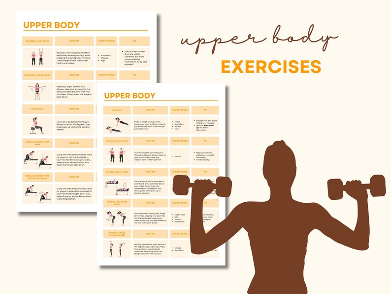 Fitness Exercises Guide & Tips, Full Body Exercises, Abs, Upper Body ...