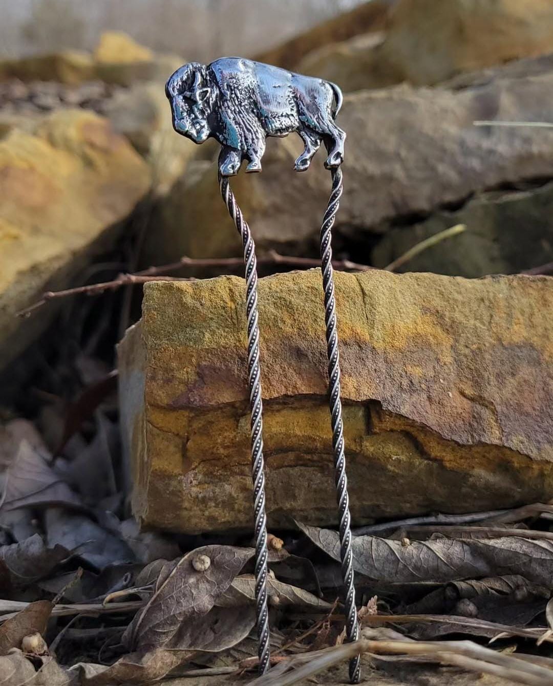 Buffalo Hair Fork - Etsy