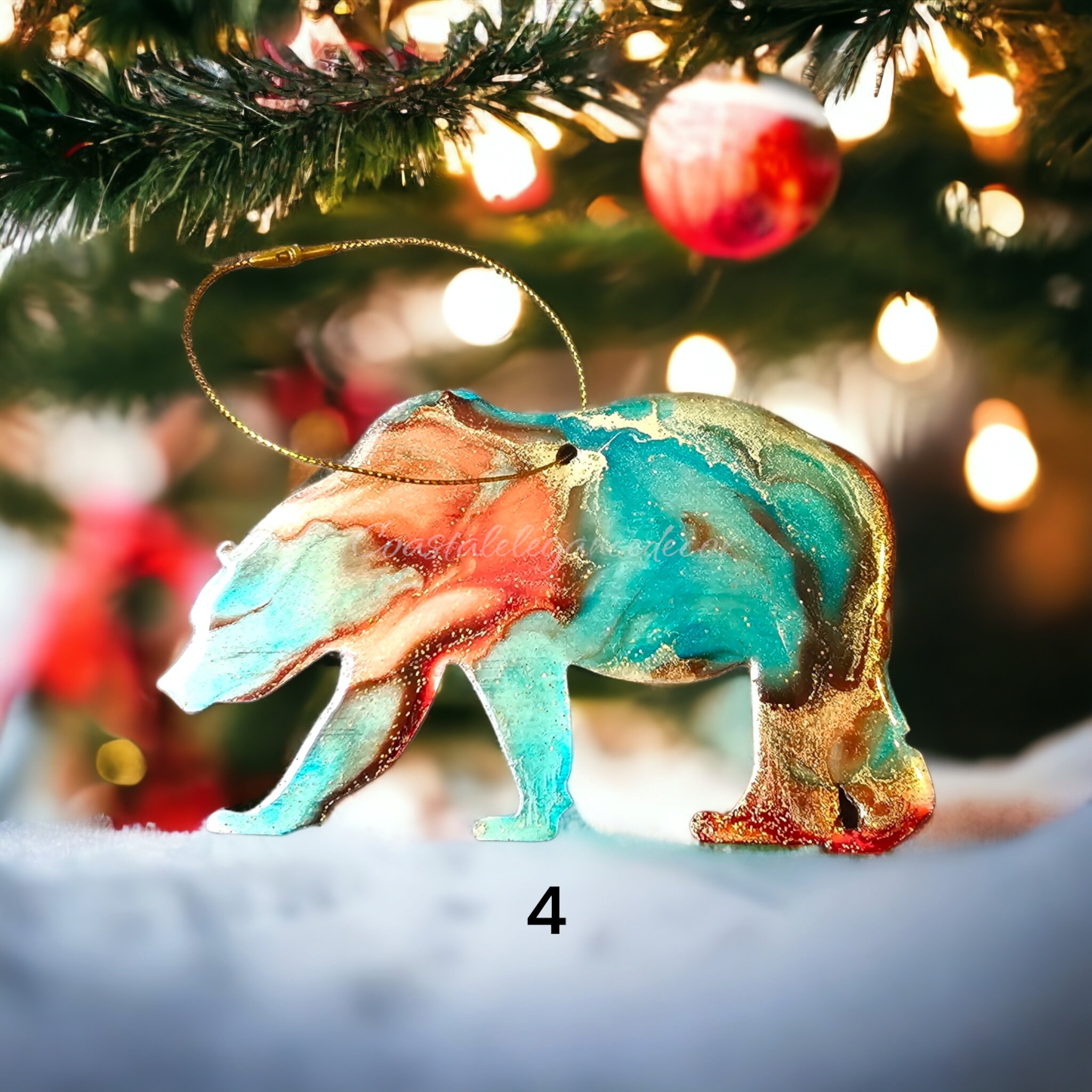 Wildlife 5 Inch Rustic Woodland Cabin Grizzly Bear Resin and Wood ...