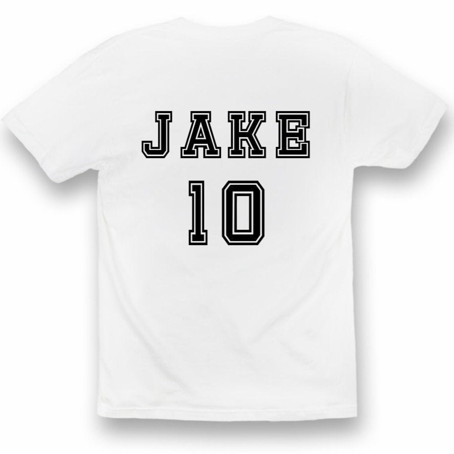 Kids Personalised Name & Number T-Shirts / Kids Clothing / | Etsy