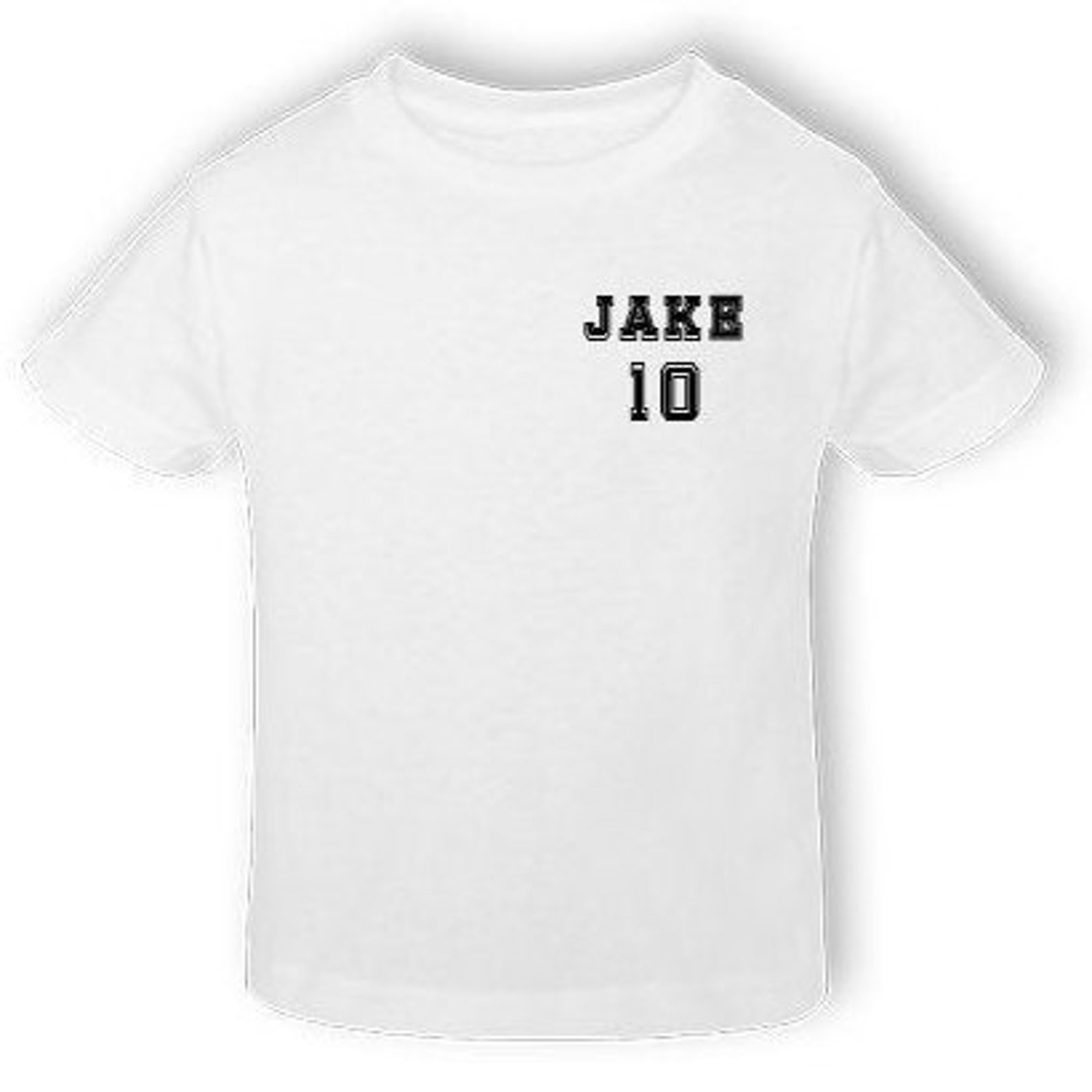 Kids Personalised Name & Number T-Shirts / Kids Clothing / | Etsy