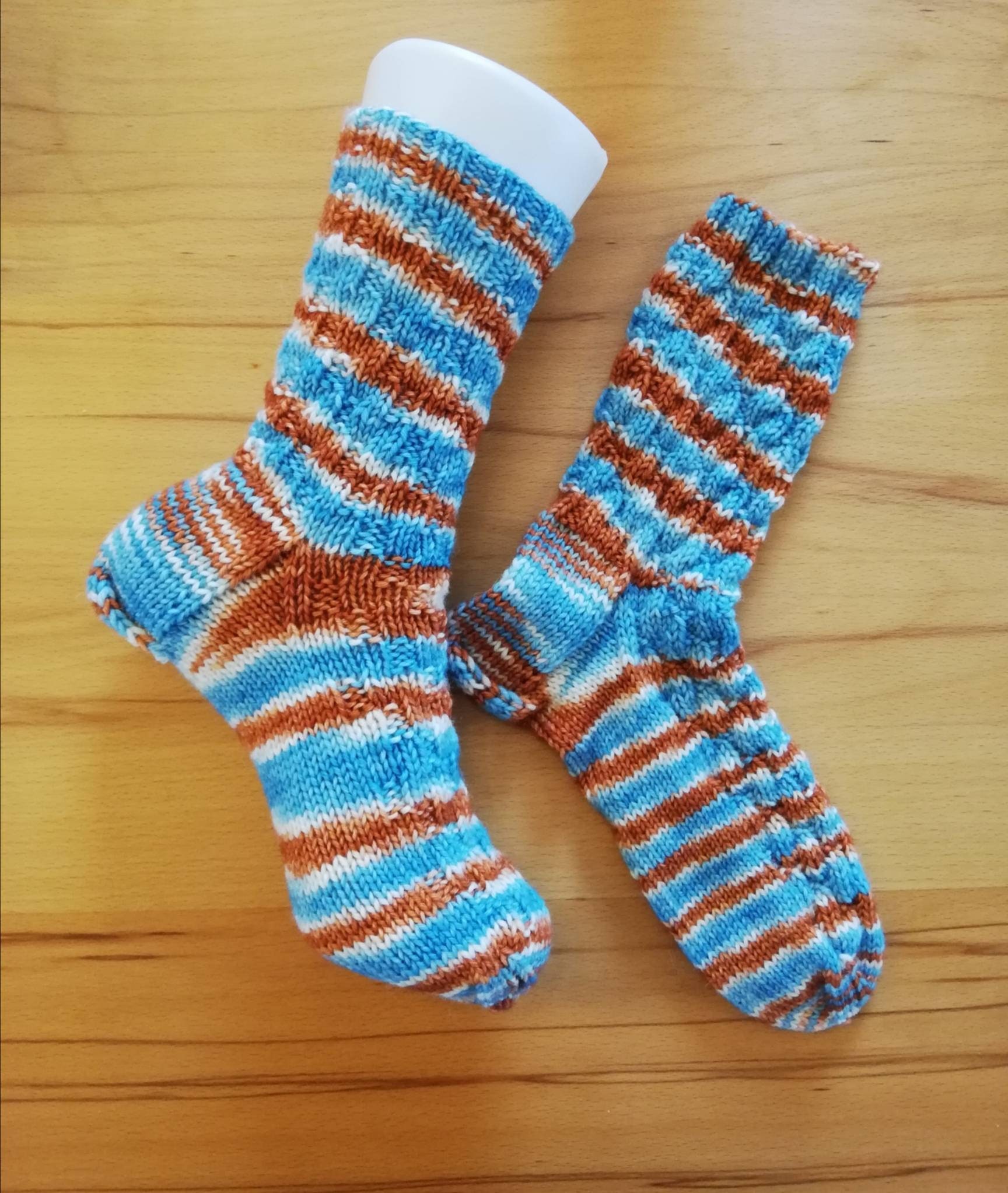 Hand-knitted Cuddly Socks Made of Hand-dyed 6-fold Sock Wool - Etsy UK