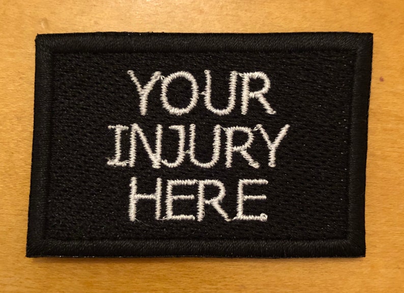 Sports Injuries Patches | Etsy